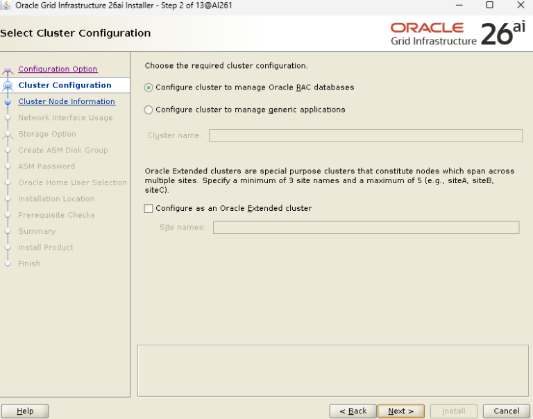 Step-by-Step: Installing Oracle 26ai RAC Database on Linux Using VMware ...